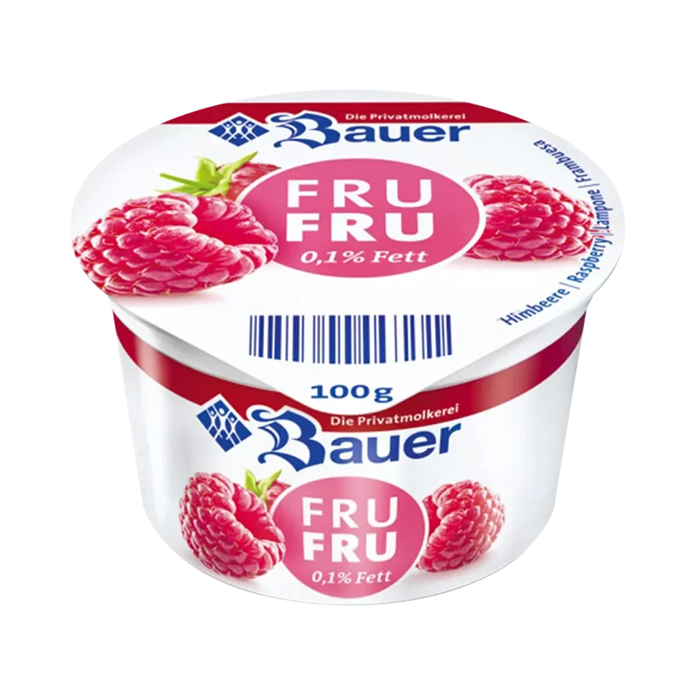 BAUER FRU FRU RASPBERRY โยเกิร์ตรสราสเบอร์รี่ — Foodland Supermarket ...